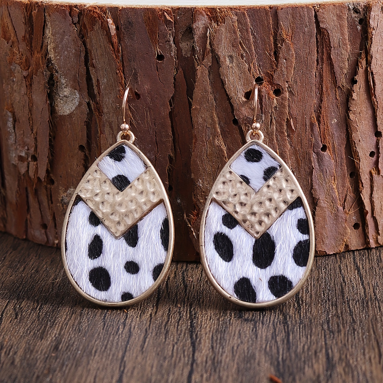 Droplet Shape Flocking Leopard Pattern/ Blue Plaid Pattern - Temu ...
