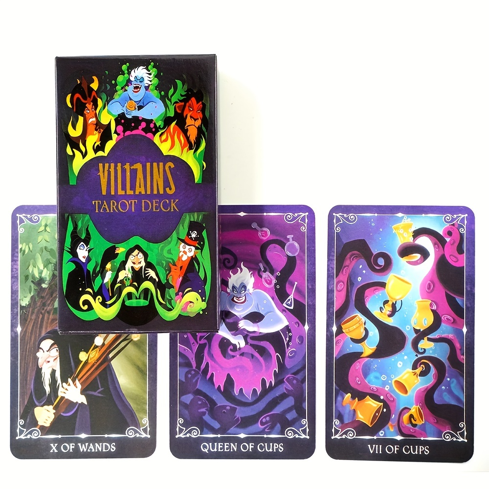 Tarot Oracle Card Mysterious Divination Comics Tarot Card Girl Card ...