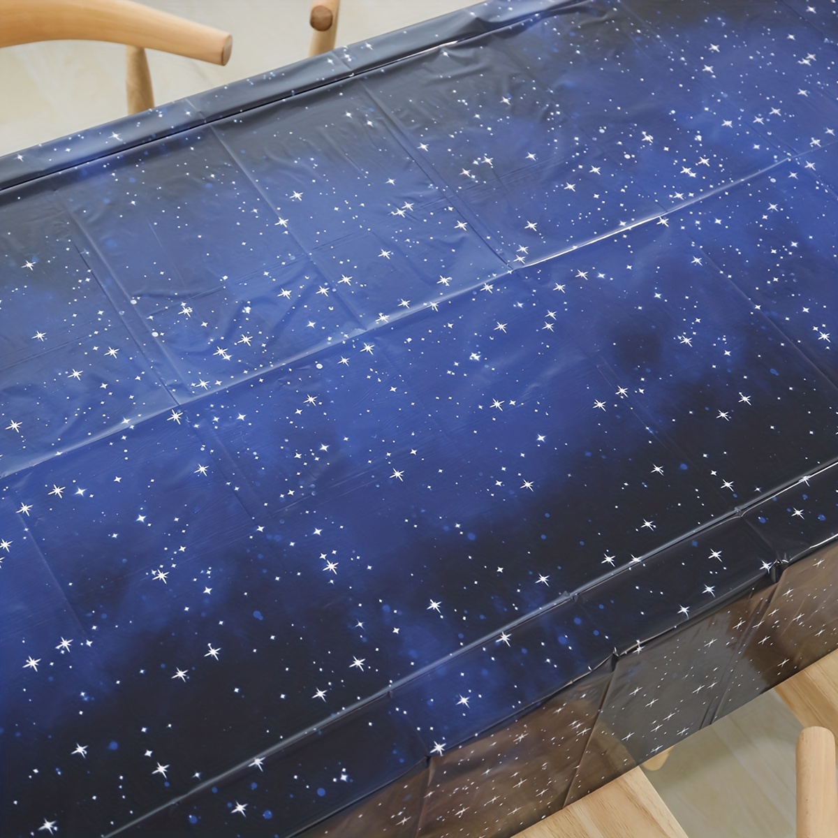 Pe Material Bright Surface Disposable Plastic Tablecloth - Temu Australia