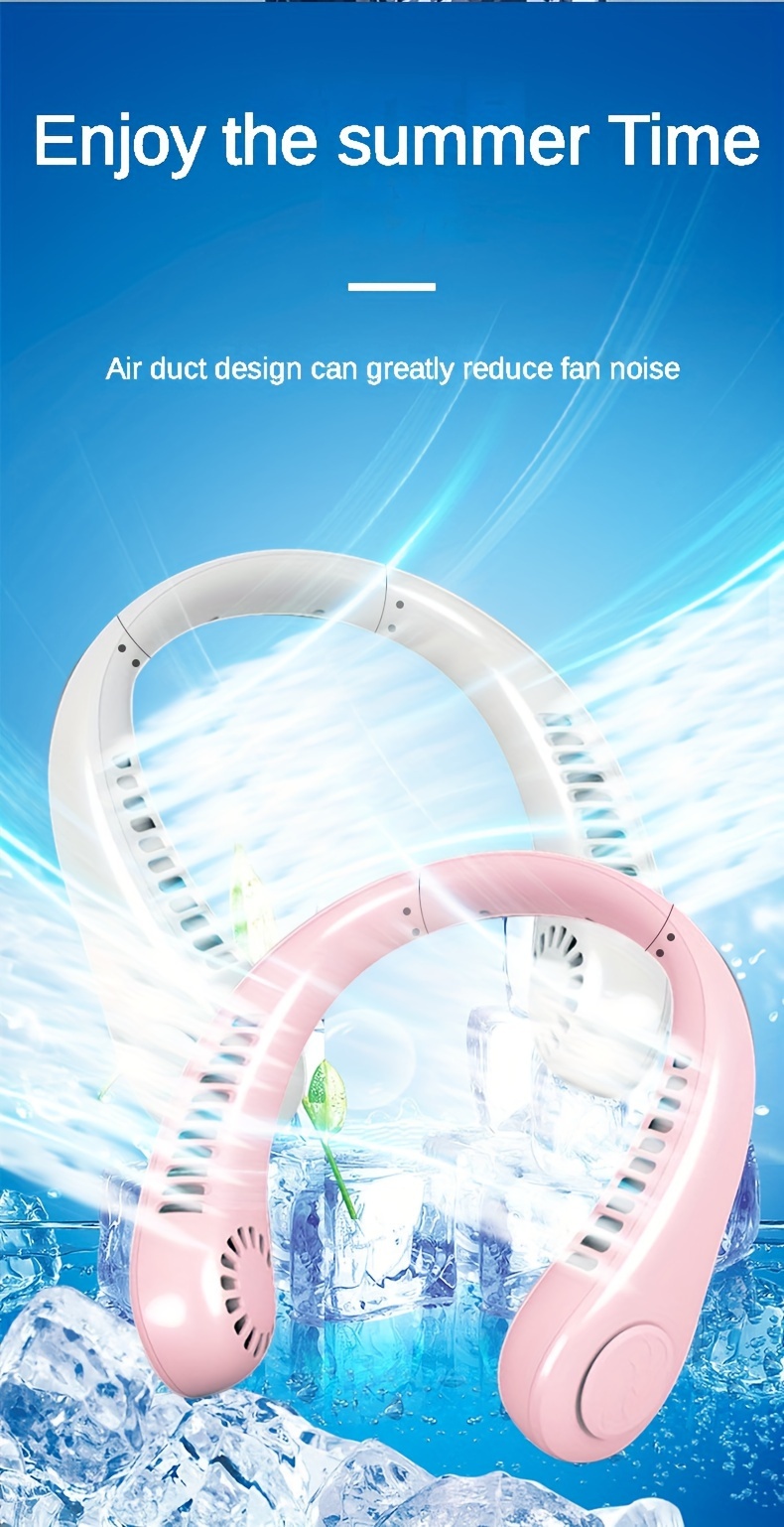 Hanging Neck Fan Portable Refrigeration Air Conditioner - Temu South Africa