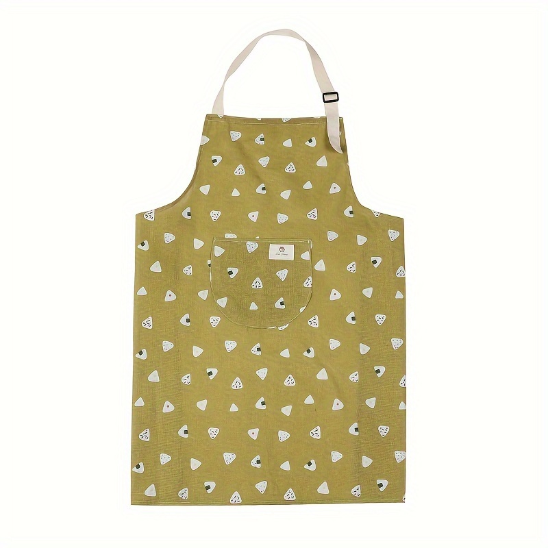 Kitchen Apron Sushi Pattern Cooking Apron Simple Style - Temu Ireland