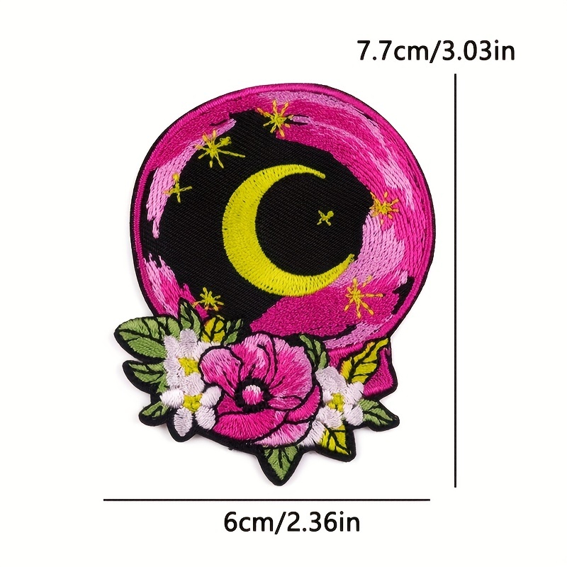 3pcs Cartoon Embroidery Patches Magic Ball Embroidered Patches For ...