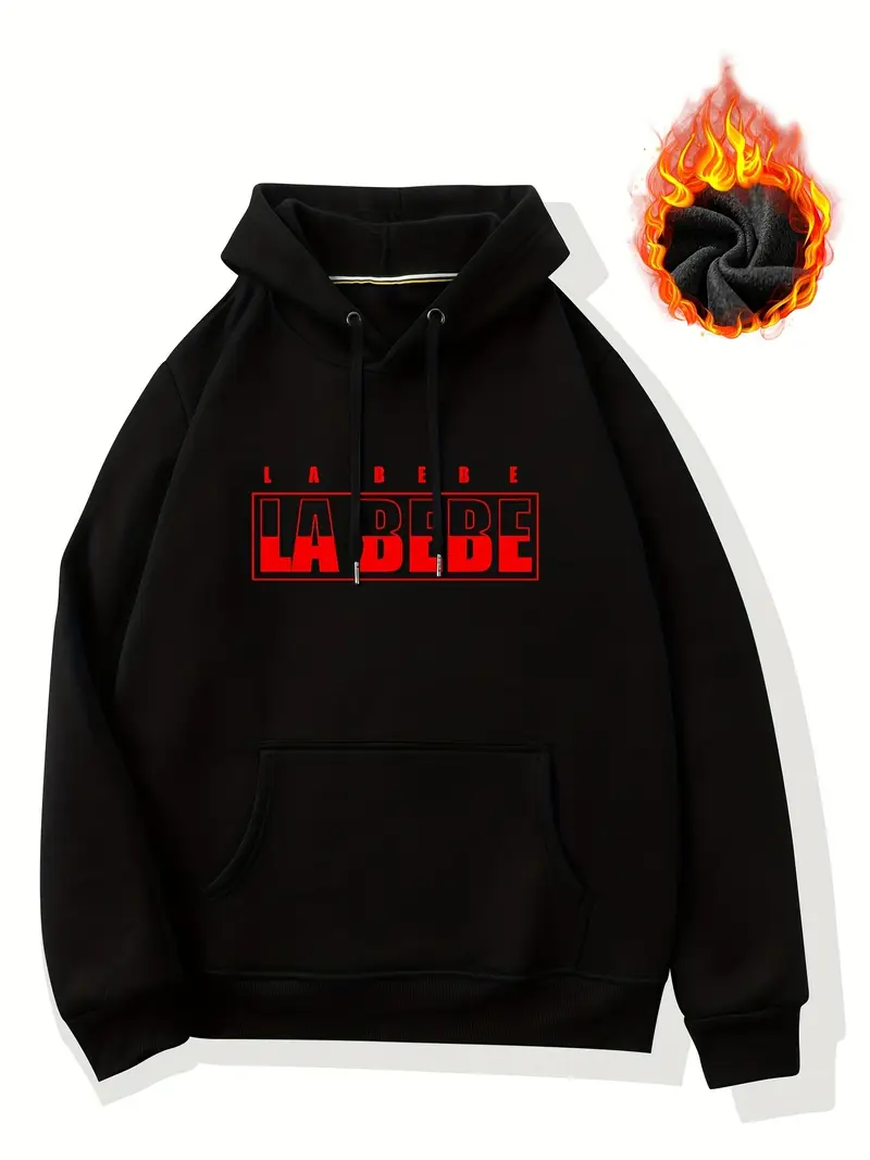 Letter Print Hoodie Cool Hoodies Men Mens Casual Graphic Temu