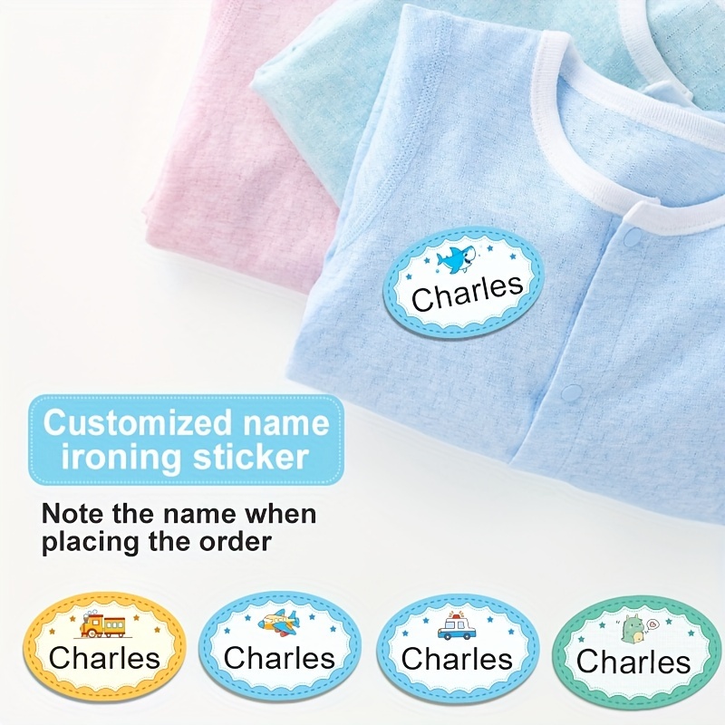 Custom Ironable Name Tags Waterproof Non Fading Washable Non - Temu Denmark