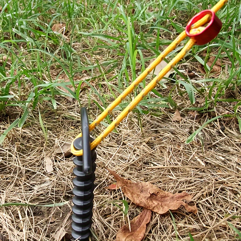 5pcs outdoor tent stakes heavy duty screws suitable for camping hiking ...