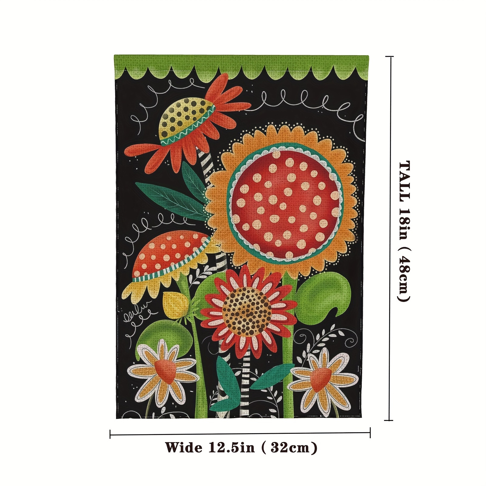 Spring Garden Flag Sunflower Summer Double Sided Vertical - Temu Australia