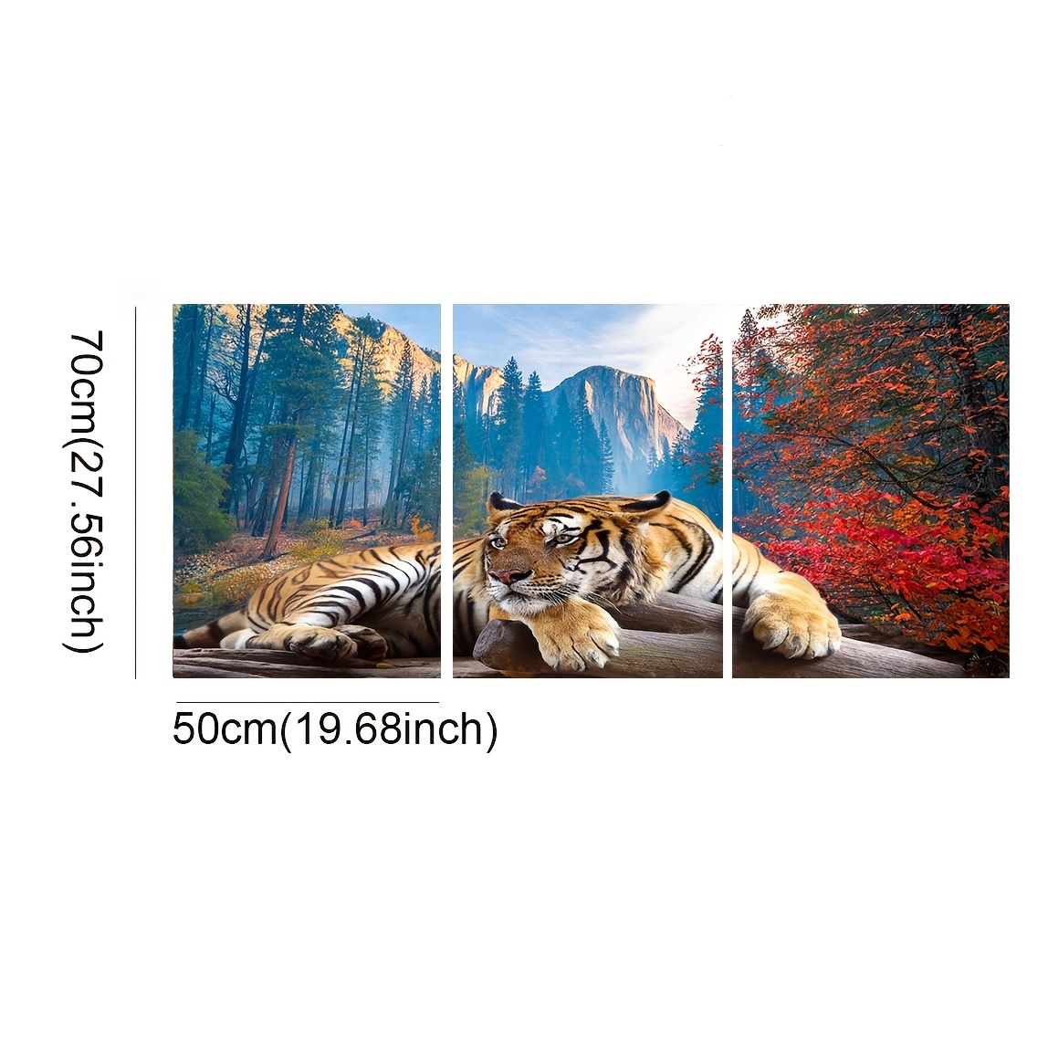 Unframed Canvas Poster Modern Art Animal Portrait Painting - Temu Denmark