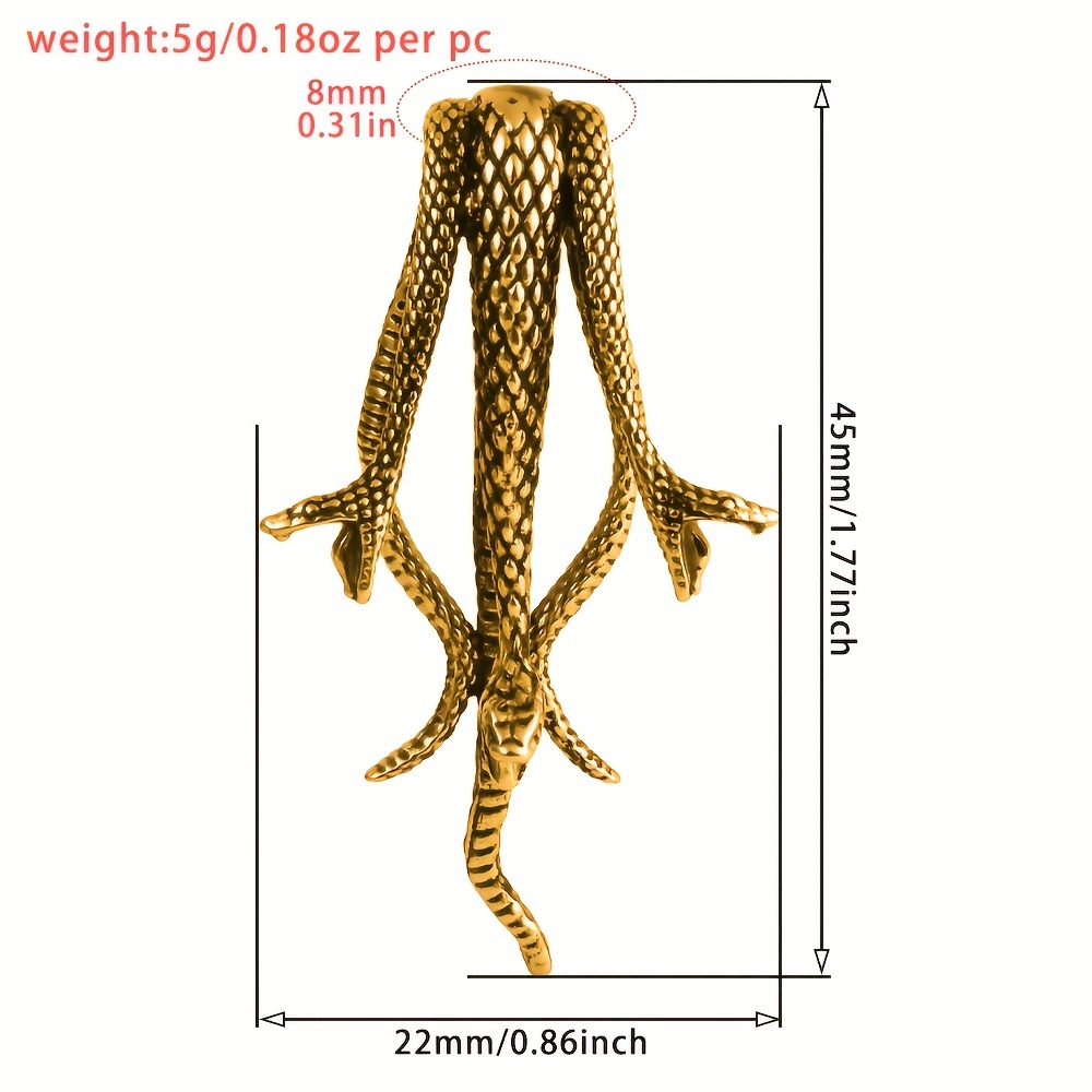 Vintage Punk Style Ear Weights Hangers Ear Plugs Ear Body - Temu United ...