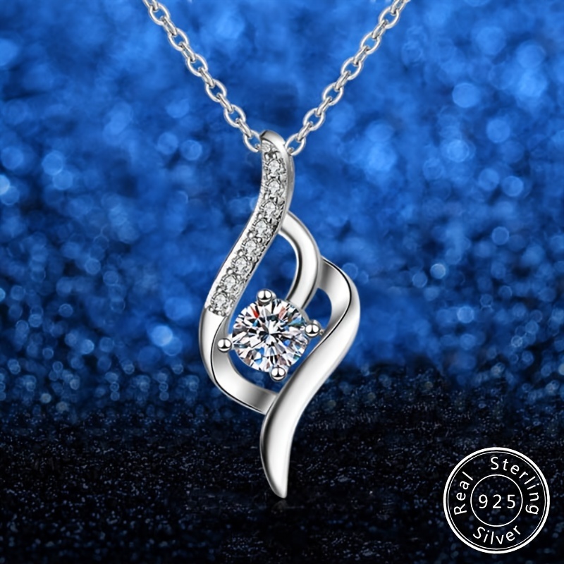 S925 Silver Simple Versatile Cupid Arrow Pendant - Temu Australia