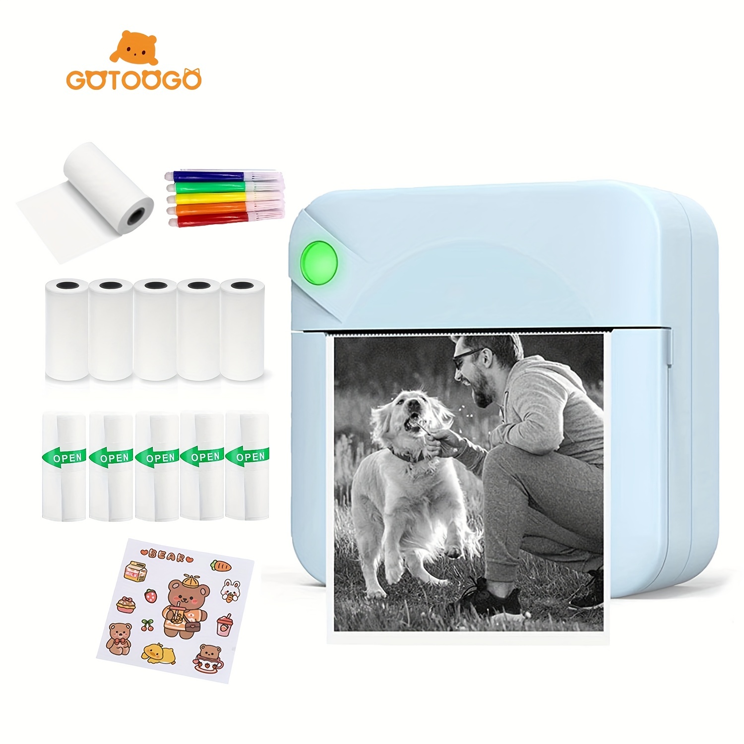 Portable Wireless Pocket Mini Printer