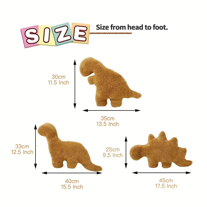 Dinosaur Chicken Nugget Plush Pillow Toy Stuffed Animal Cute - Temu Dinosaur Chicken Nugget Plush Pillow Toy Stuffed Animal Cute - Temu