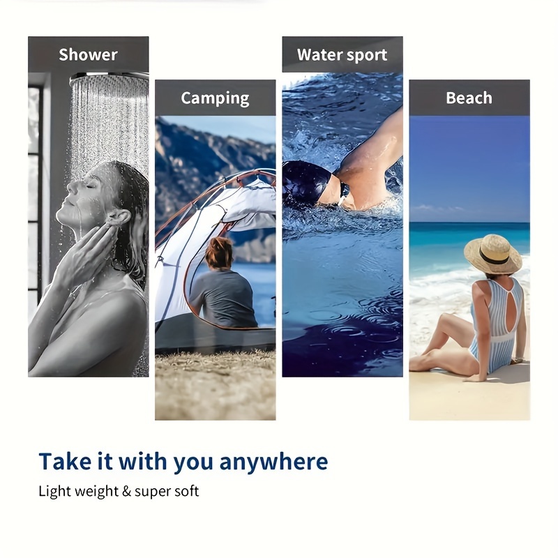 Catfish Print Soft Comfortable Lightweight Beach Towel Sweat - Temu Canada