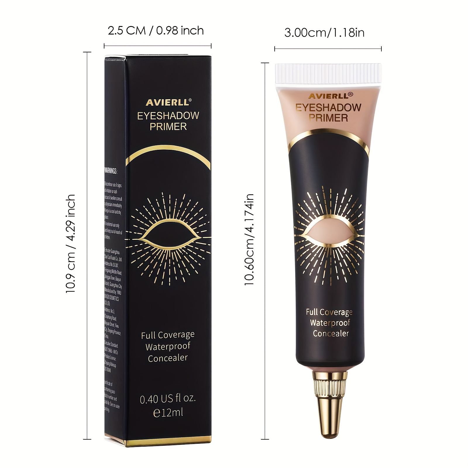 Eyeshadow Primer Set 6 colors Long lasting Full Coverage - Temu