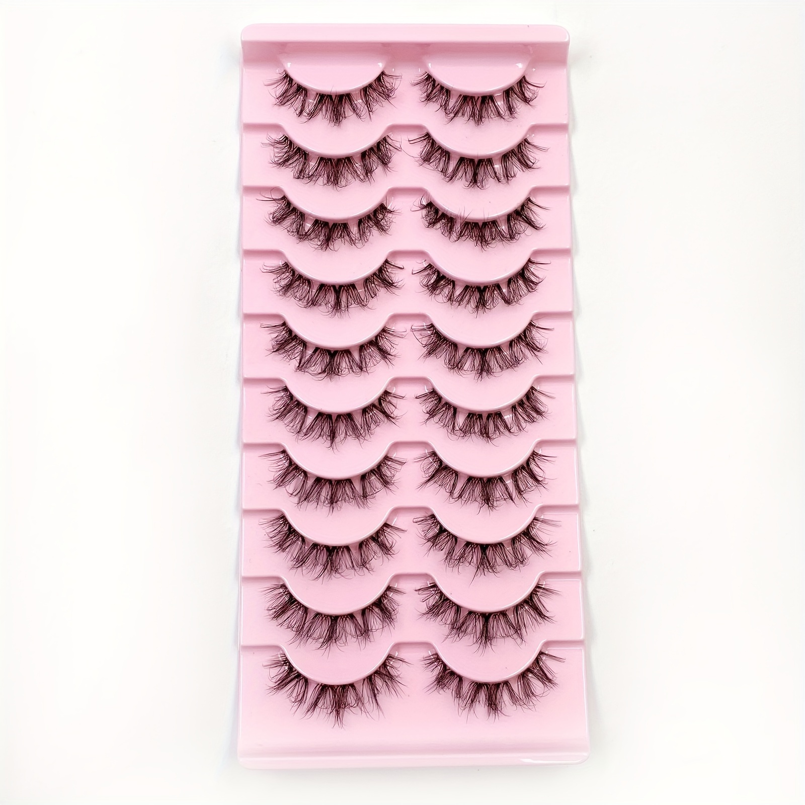 Invisible Transparent Stem Lashes Mixed Styles 3d Faux Mink - Temu ...