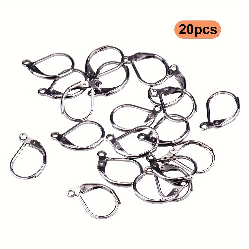 stainless steel lever back hooks jewelry making - Temu Ireland