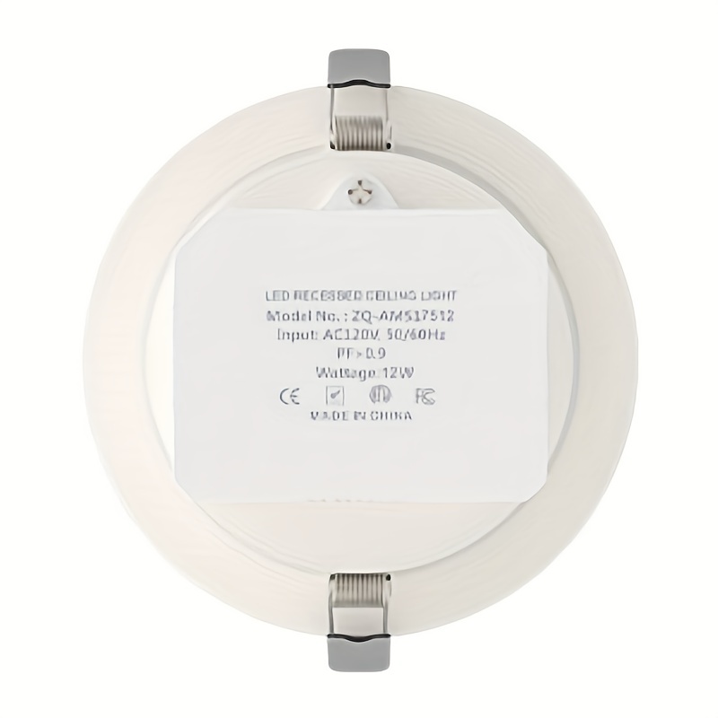 5cct Ultra thin Led Recessed Ceiling Light Junction Box - Temu Canada