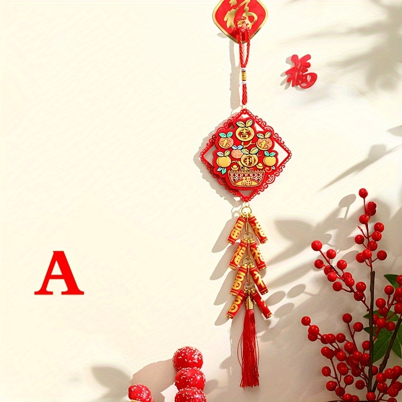 2024 Dragon New Year Firecracker Pendant Spring Festival Tv - Temu ...