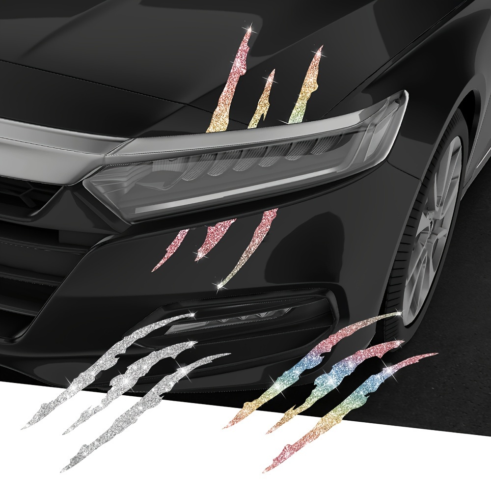 Animal Scratches Car Headlight Decoration Decals Hood Light - Temu New ...