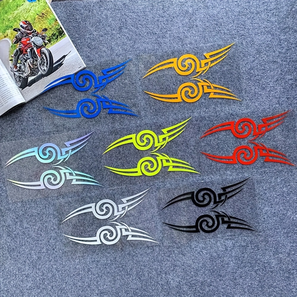 Trendy Creative Pattern Vinyl Stickers Electric Vehicle - Temu Australia