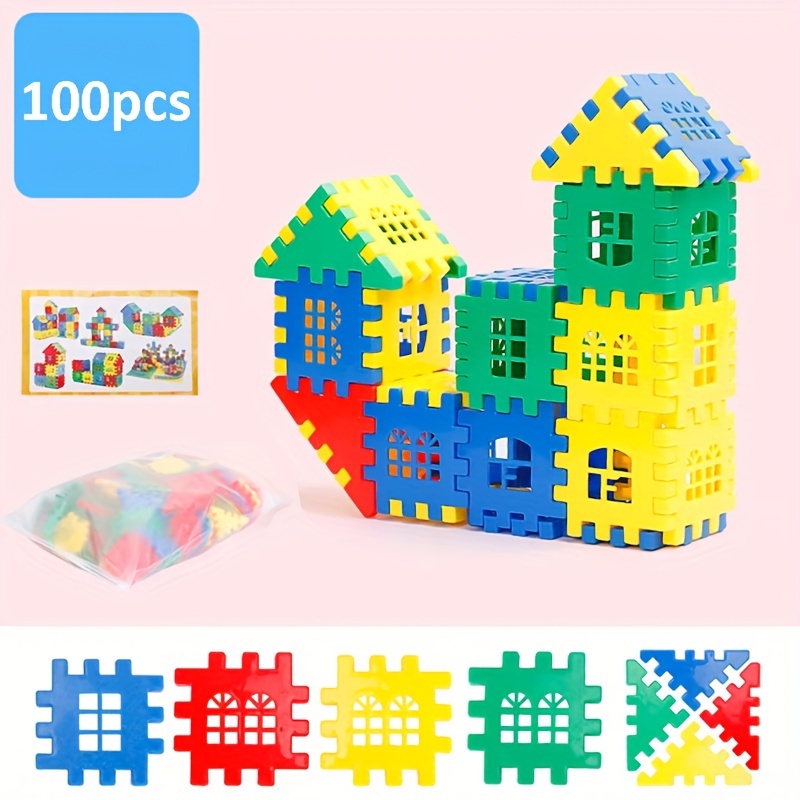 Interlocking Building Blocks Toys Stem Building Toys With - Temu Australia