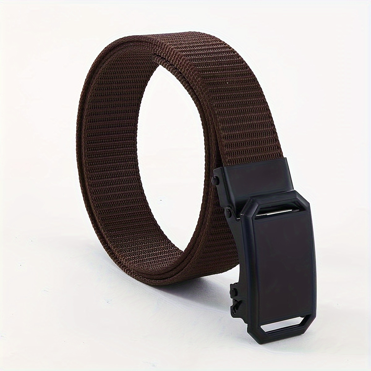 Mens Automatic Buckle Nylon Belt Fashion Casual Pants Belt - Jewelry ...