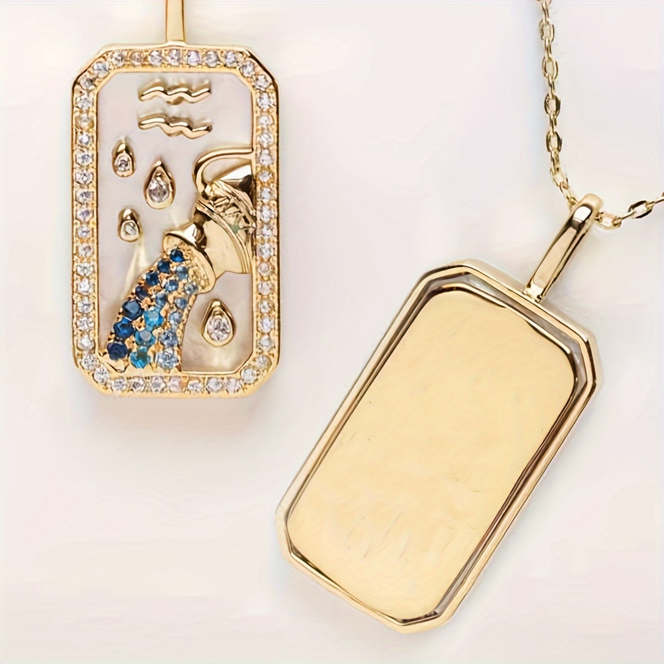 Unique Constellation Pendant Necklace Copper 14k Plated - Temu United ...