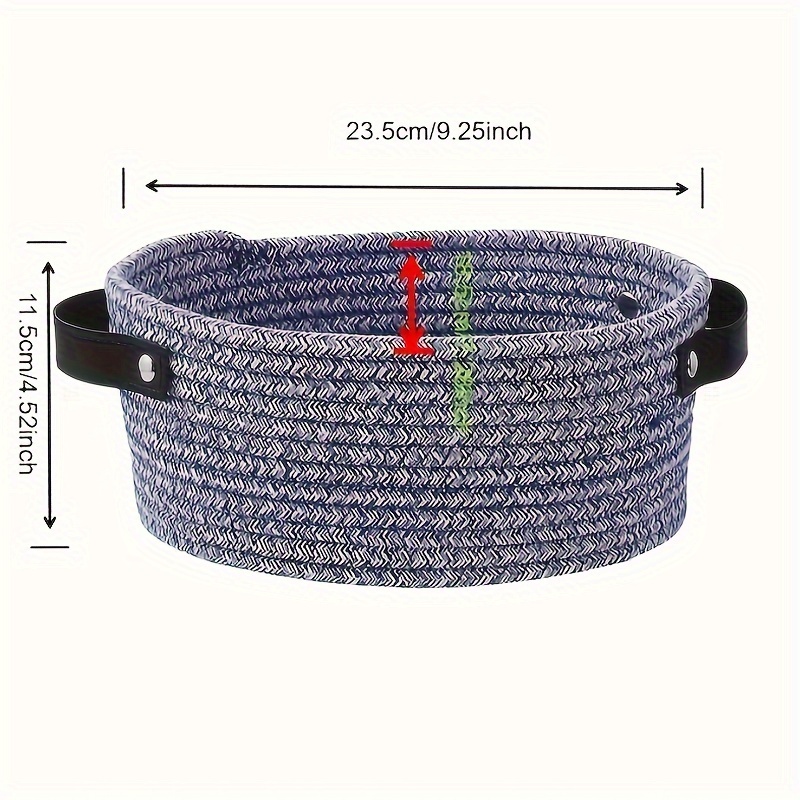 Storage Woven Baskets Organizer Woven Basket Toys Towel - Temu Canada