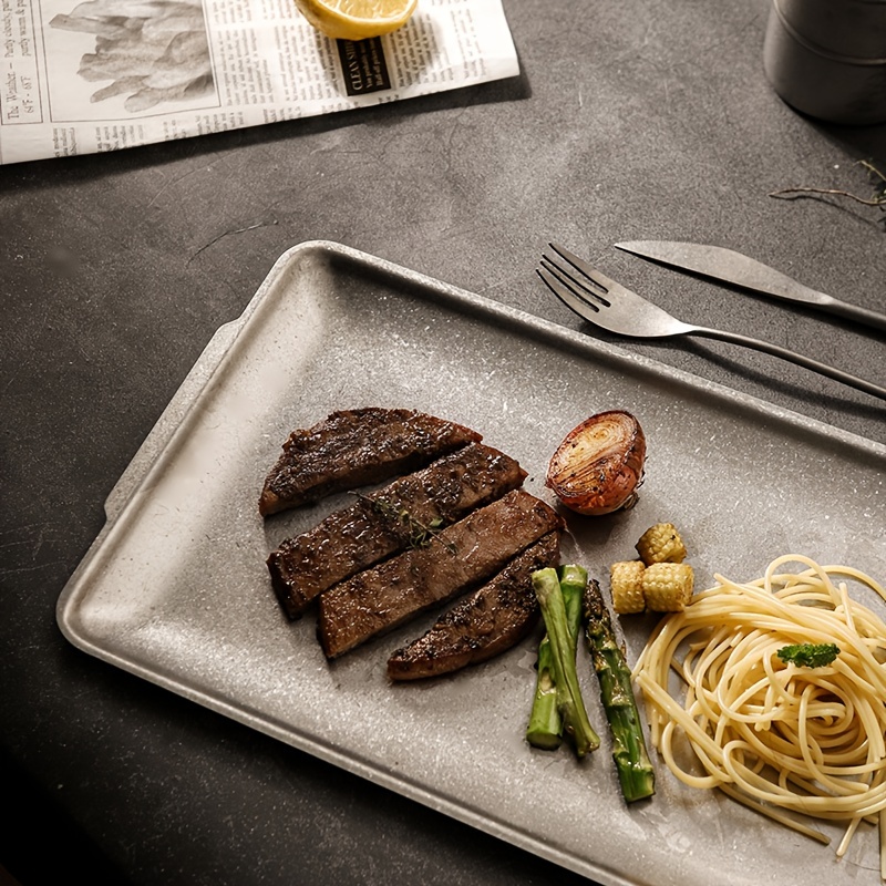 Retro Dinner Plate Vintage High end Serving Tray Food Grade - Temu ...