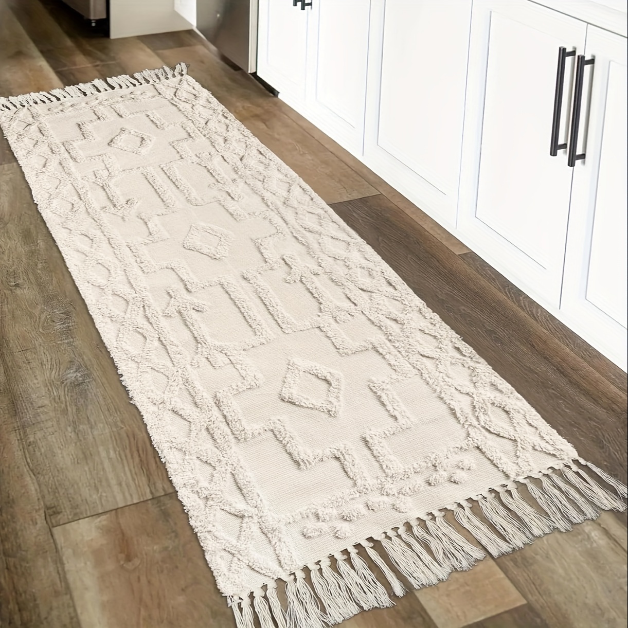 1pc Minimalist Geometric Textured Living Room Carpet Machine - Temu New ...