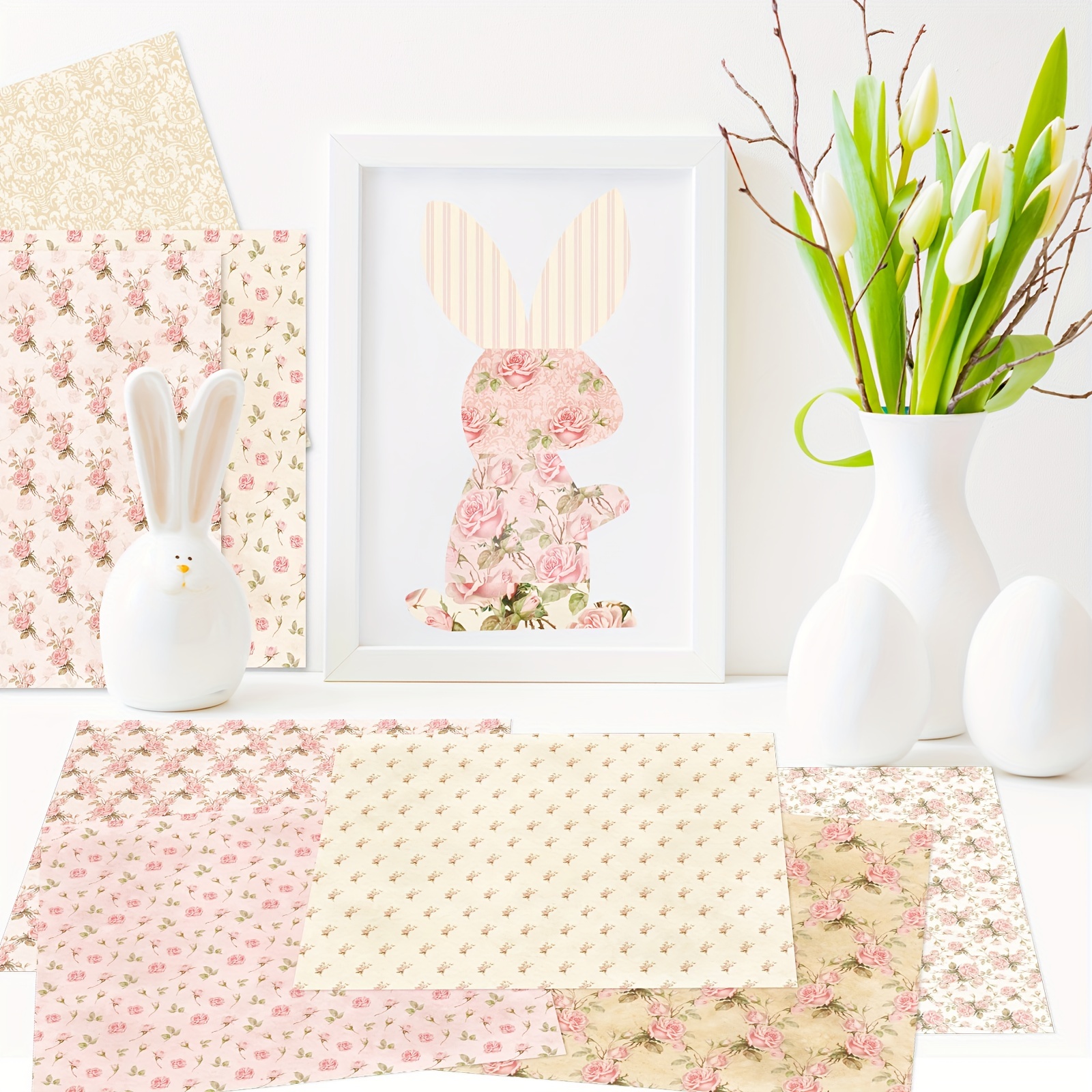 Diy Photo Album Scrap Paper Handbook Material Paper - Temu