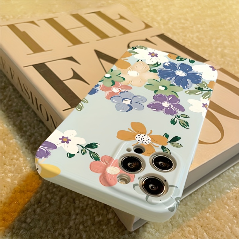 Colorful Small Floral Film Shell Full Package Precision Hole - Temu ...