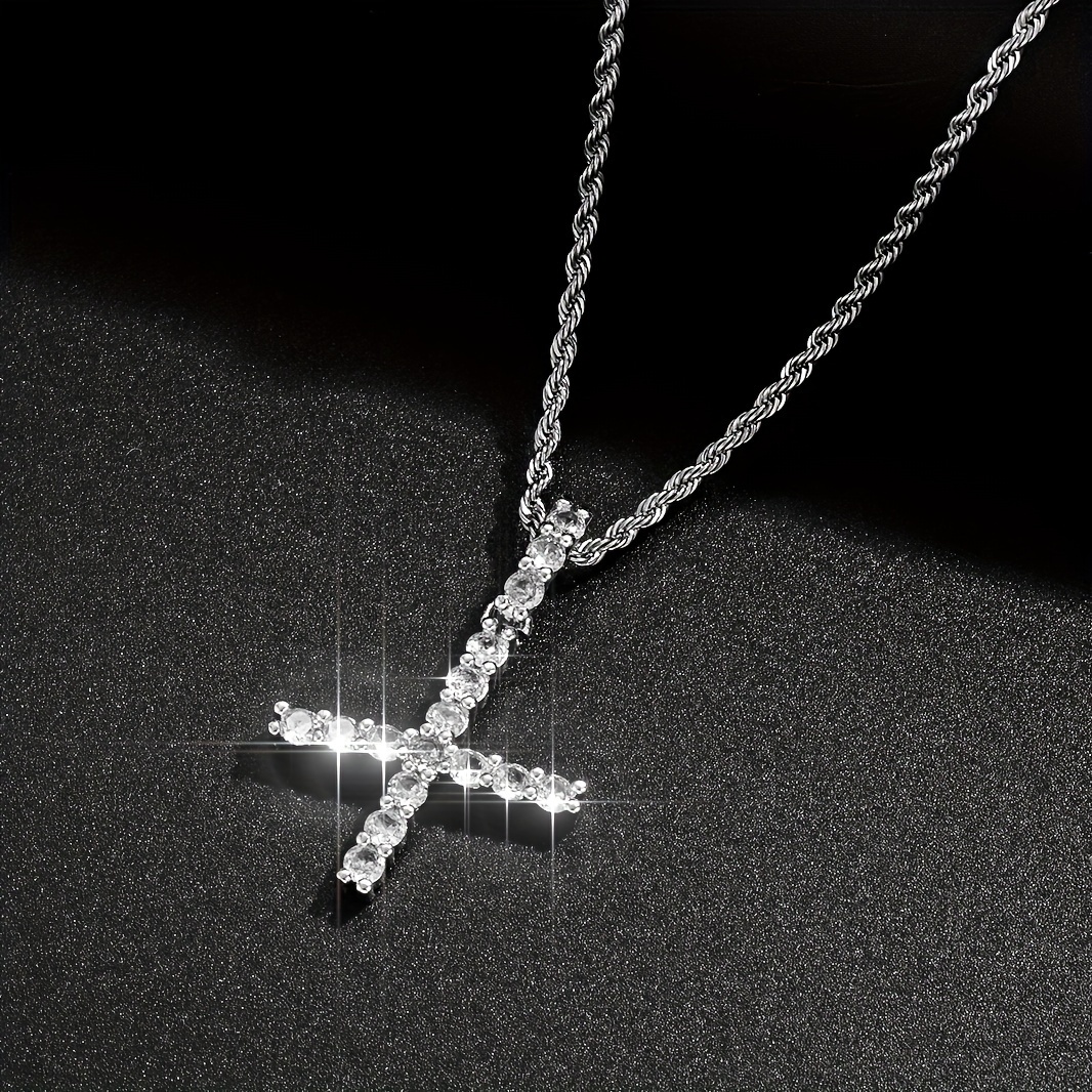 Hip Hop 26 English Letters Pendant Necklace Super Flash - Temu United ...