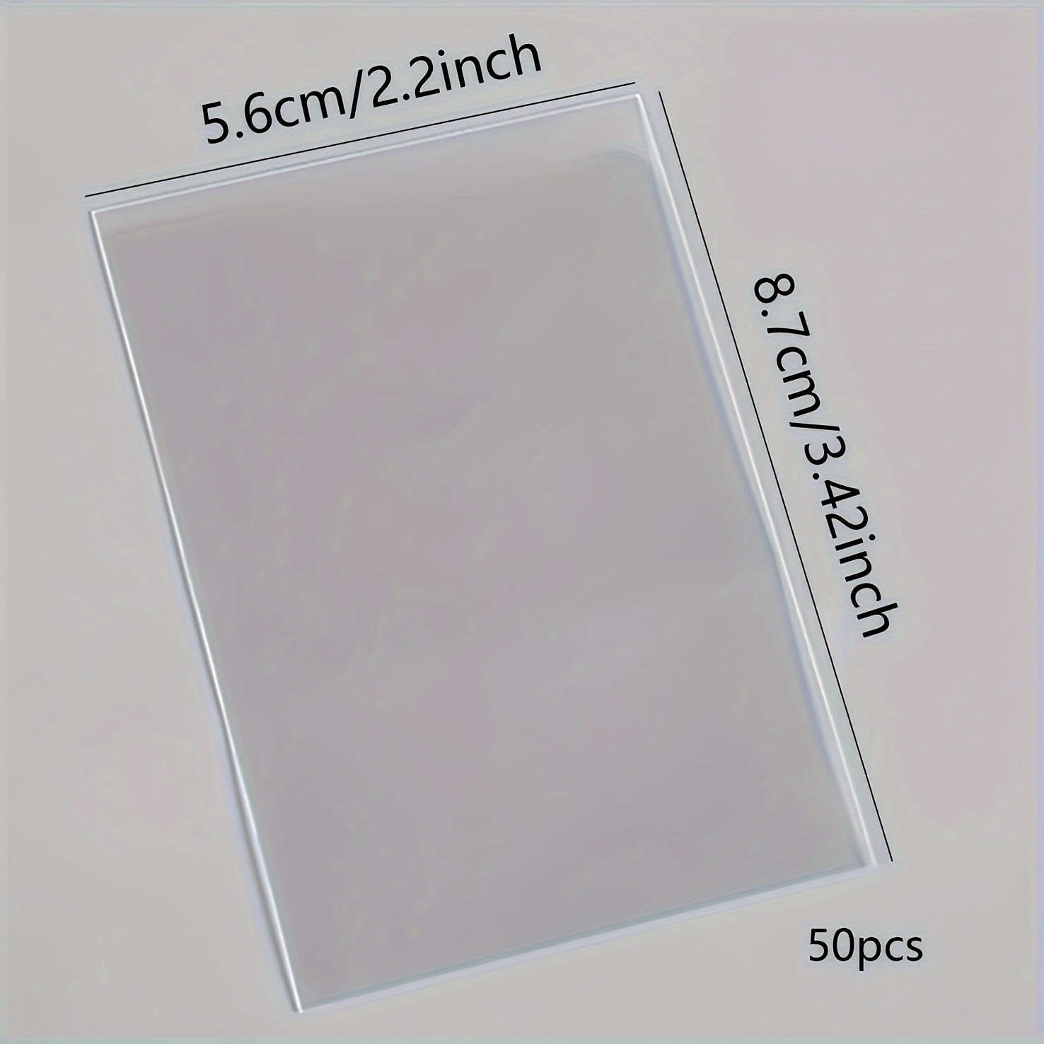Transparent Protective Film Postcard Protection Bags - Temu United Kingdom