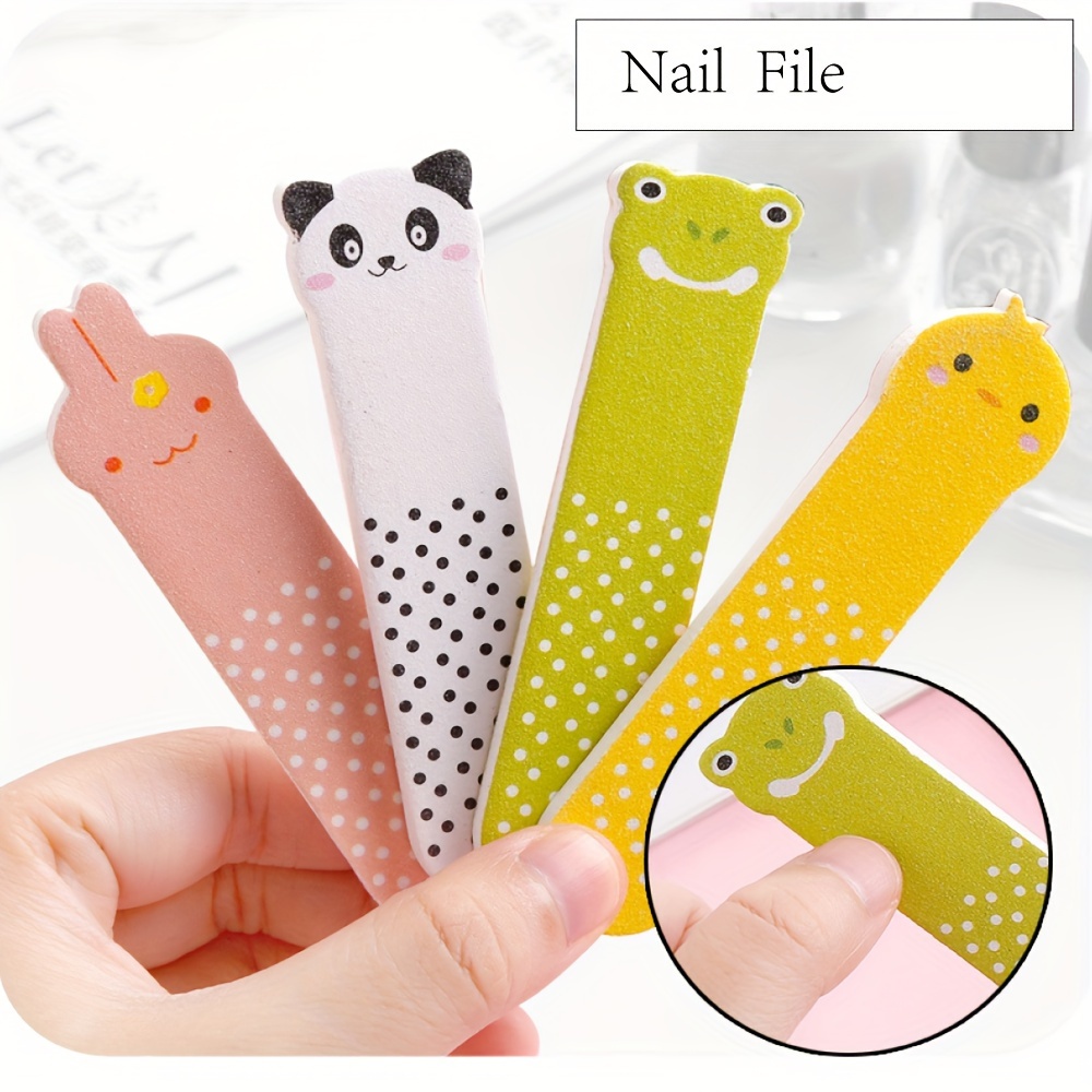 Cute Animal Nail Polishing Files Sanding Strip Rubbing Strip - Temu ...
