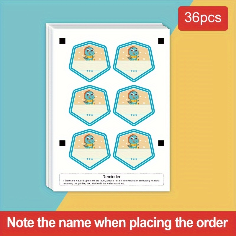 Customized Name Decals School Supplies Organize Classroom - Temu New ...