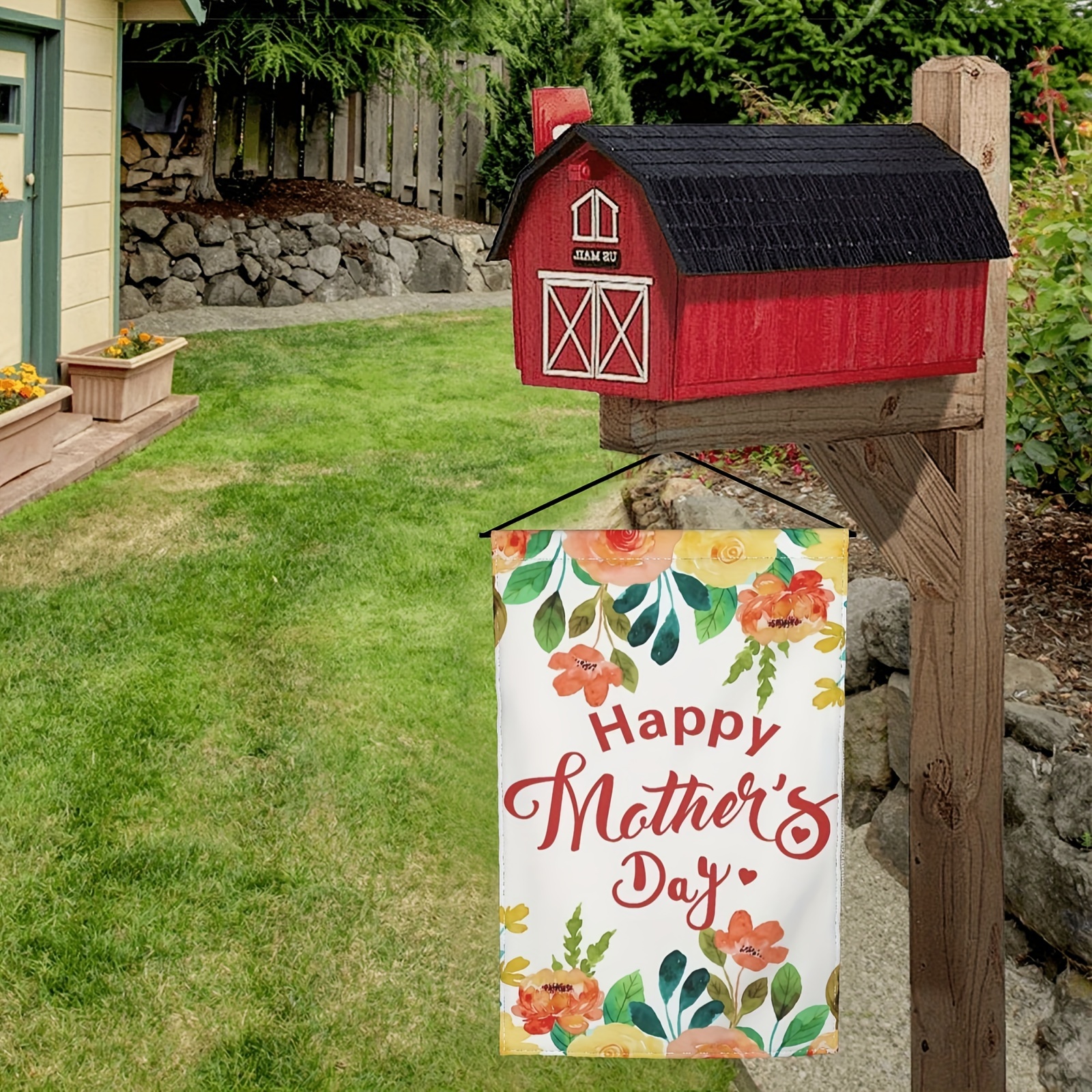 1 komad Srećan Dan Majki Zastave za Vrt Dobrodošli Prolećne - Temu