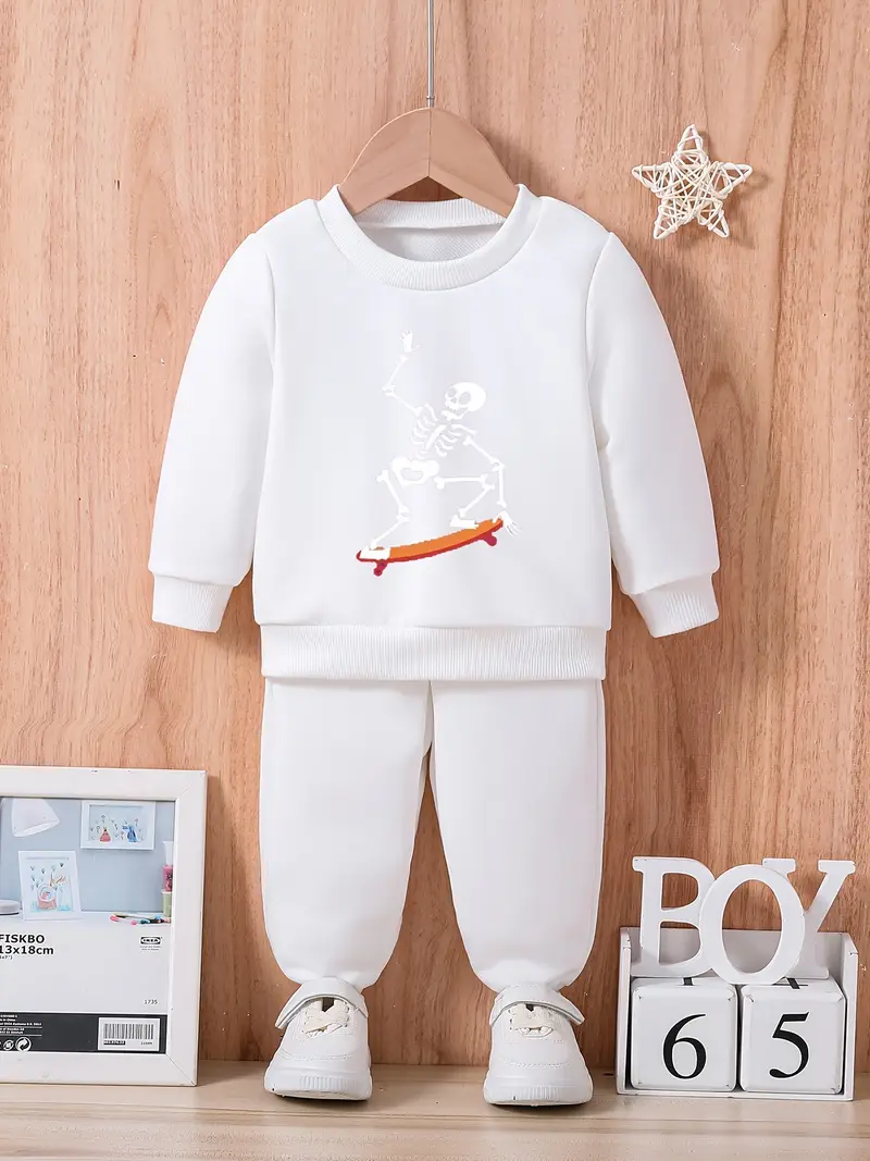 Infant Baby Boys Fun Skateboarding Skeleton Cartoon Graphic - Temu ... Infant Baby Boys Fun Skateboarding Skeleton Cartoon Graphic - Temu ...