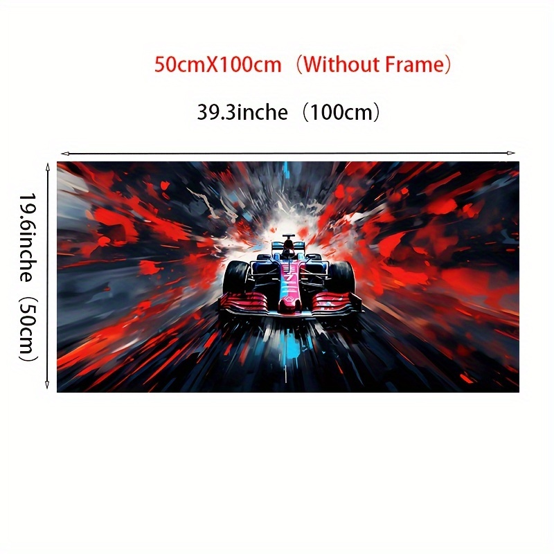 Unframed Canvas Poster Modern Art Formula Team Poster Pop - Temu Canada
