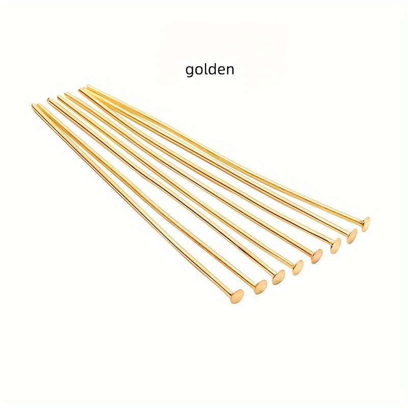 Electroplating Metal T line Needle Head Pins Beaded Material - Temu ...