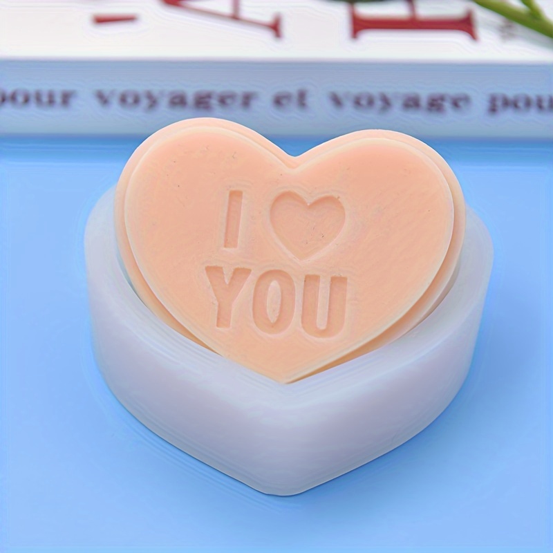 Love Letter Style Silicone Mold Candle Mold Soap Mold Clay - Temu Australia