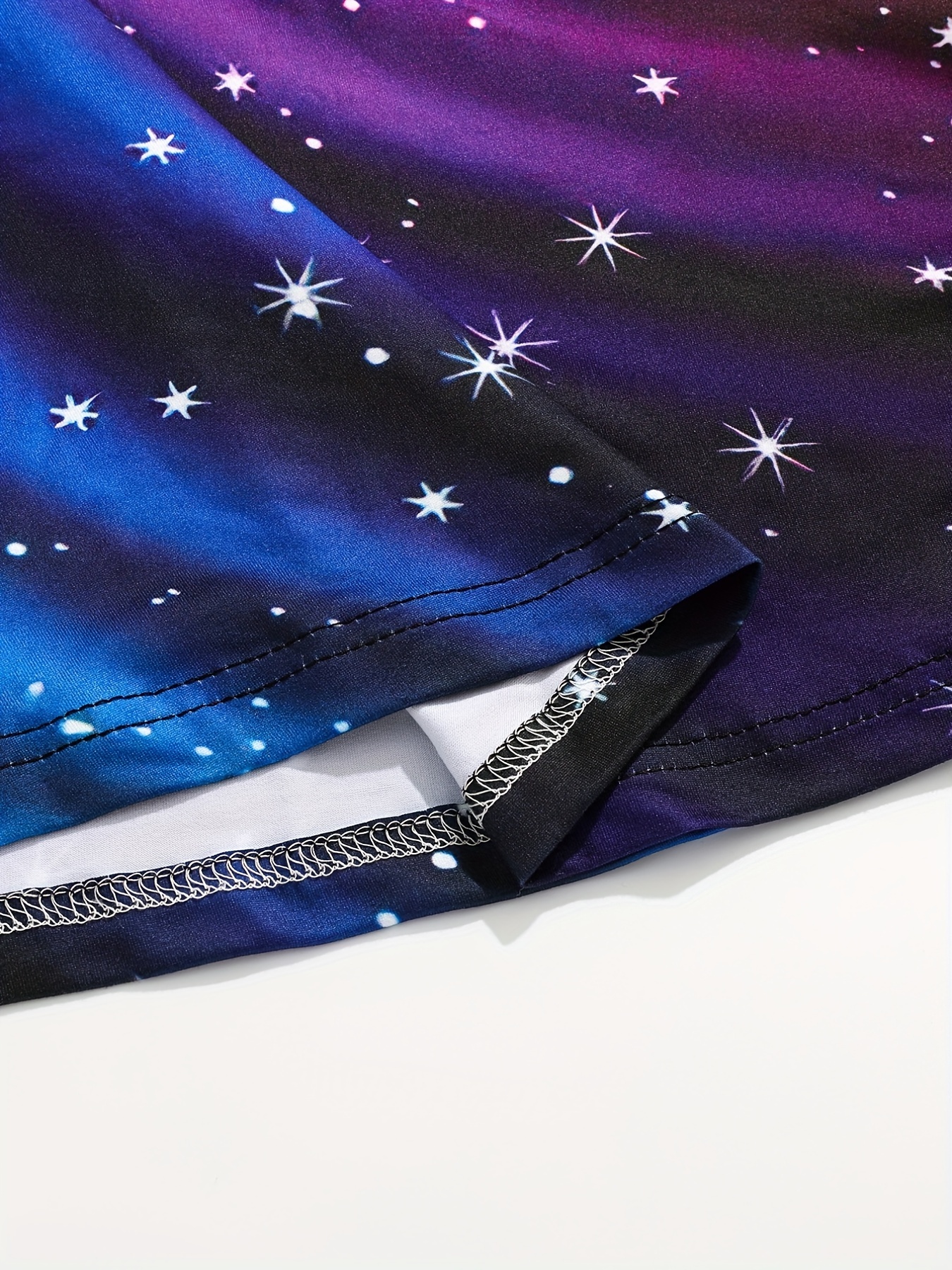 Cute Princess Dress For Girls Rainbow Seven Color 3d Print - Temu