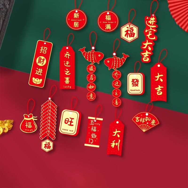 Dragon Year Spring Festival Chinese New Year Pendant Lucky - Temu ...