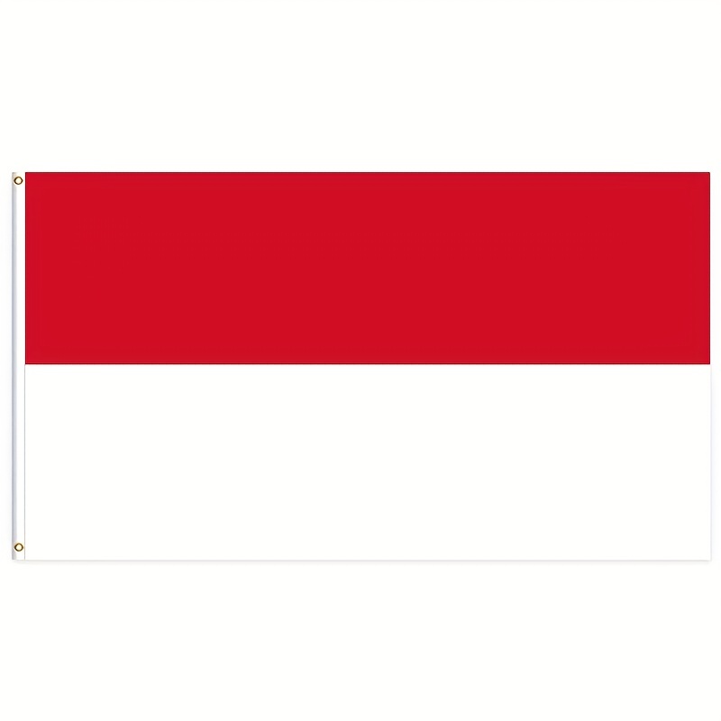 Indonesia Flag Banner Vivid Color Fade Proof Temu Norway