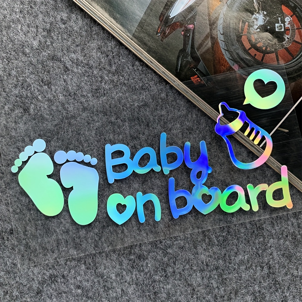 Cute Car Stickers Baby Board Sticker Rear Window - Temu Ireland