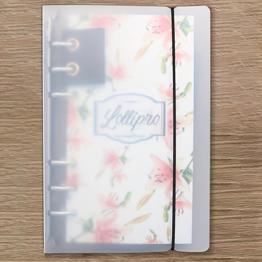 Organize Life Stylish 6 ring A6 Binder Hard Cover - Temu