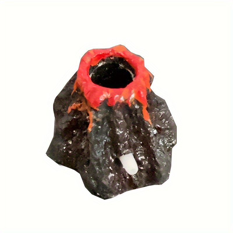 1pc Aquarium Volcano Shape Air Bubble Stone Oxygen Pump Decoration Ring ...