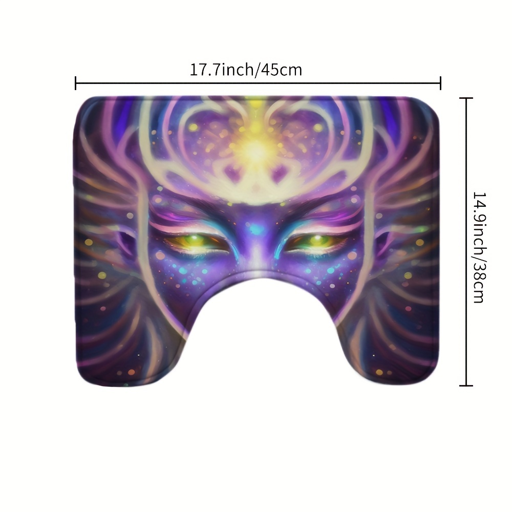 Elf's Face Pattern Bath Mat Non slip Washable Carpet U - Temu Australia