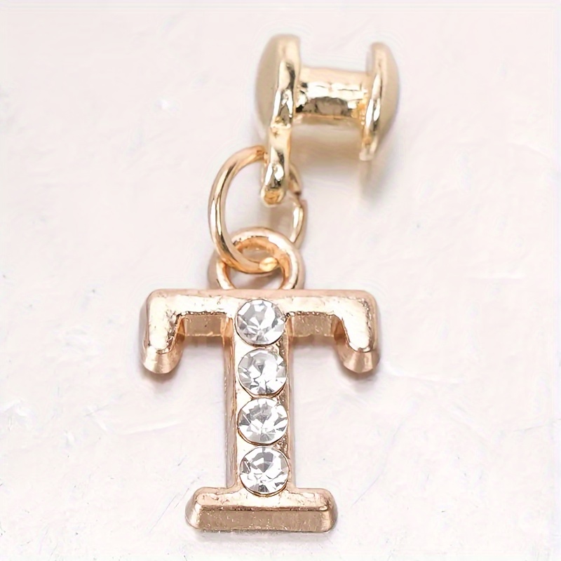 Adorable Rhinestone Letters Abcd Watch Decorations Silicone - Temu ...