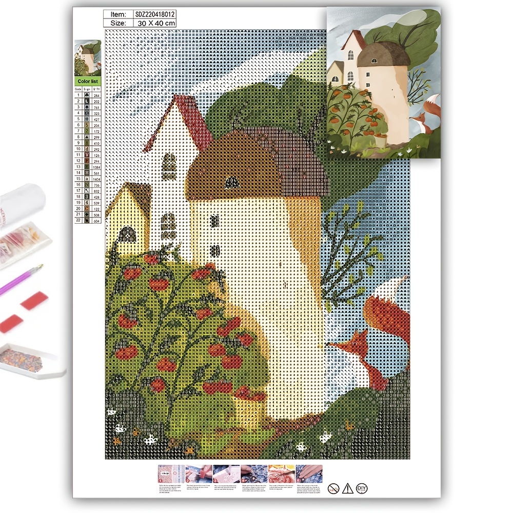 1pc Diy Scene Gift 30 40cm 15 74 11 81inch - Home & Kitchen - Temu ...