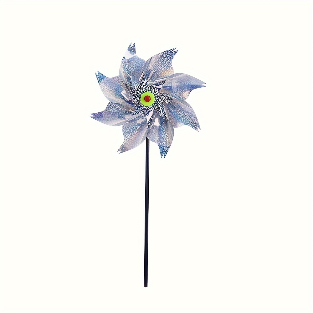 Reflective Windmills Stakes Additional Shiny Windmills - Temu United ...